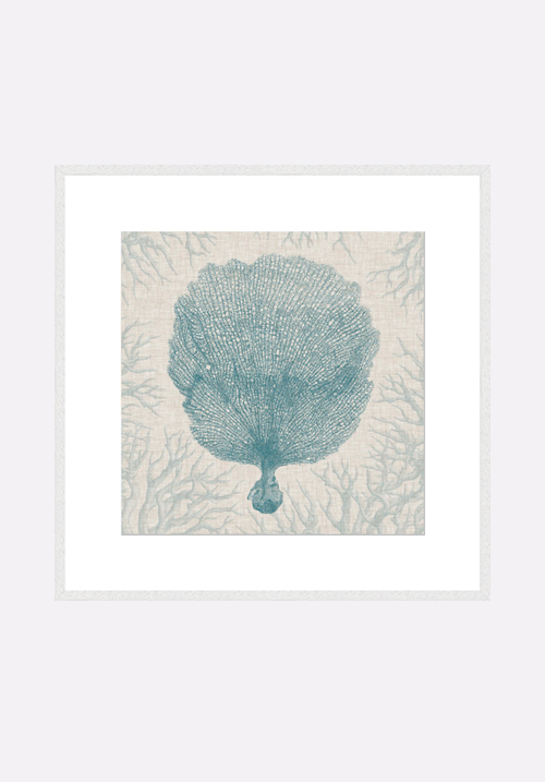 Coral Motif Print III (70cmx70cm) - Things To Love